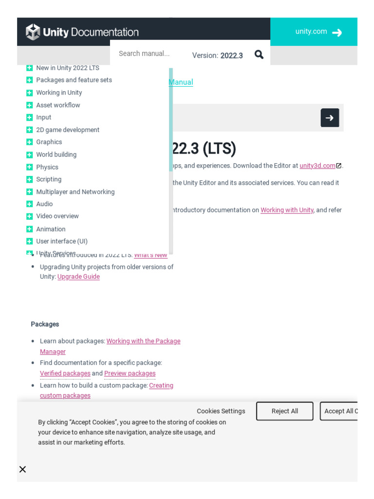 Unity | PDF | Unity (Game Engine) | Http Cookie Unity | PDF | Unity (Game Engine) | Http Cookie