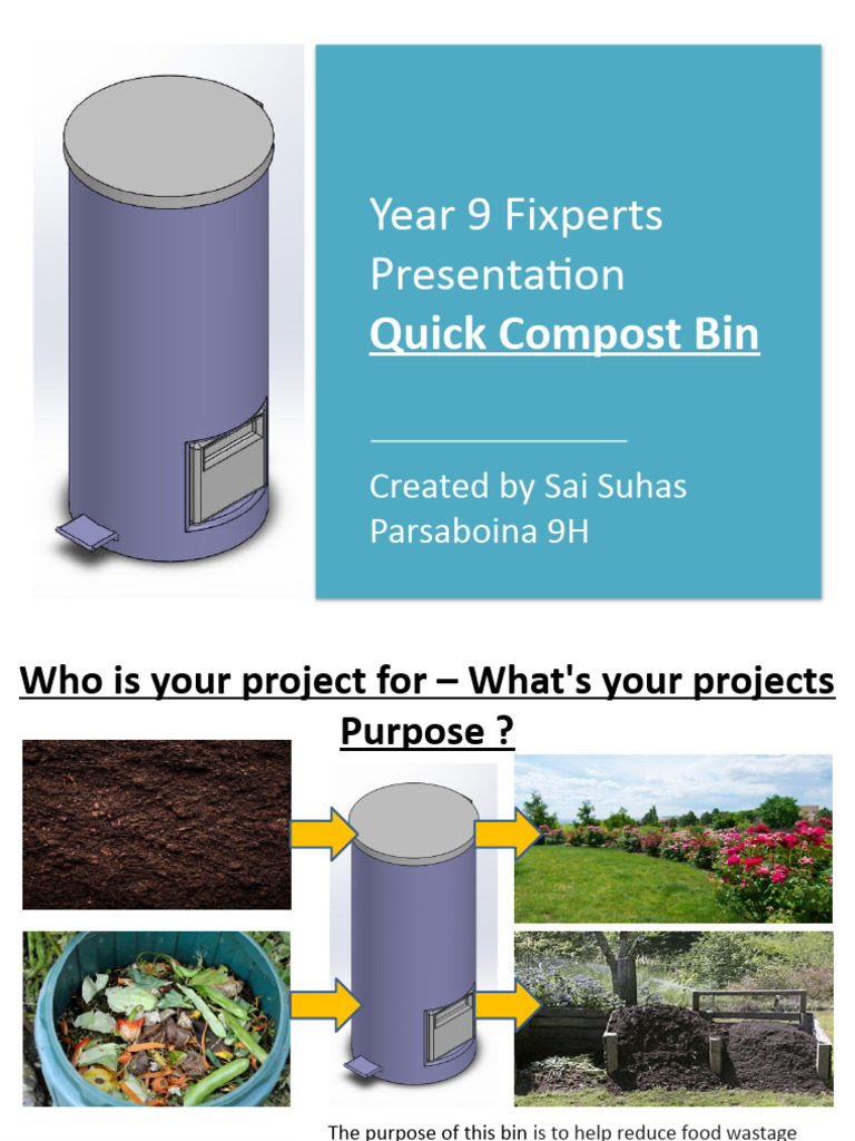 Year 9 Fixperts Presentation | PDF | Home & Garden