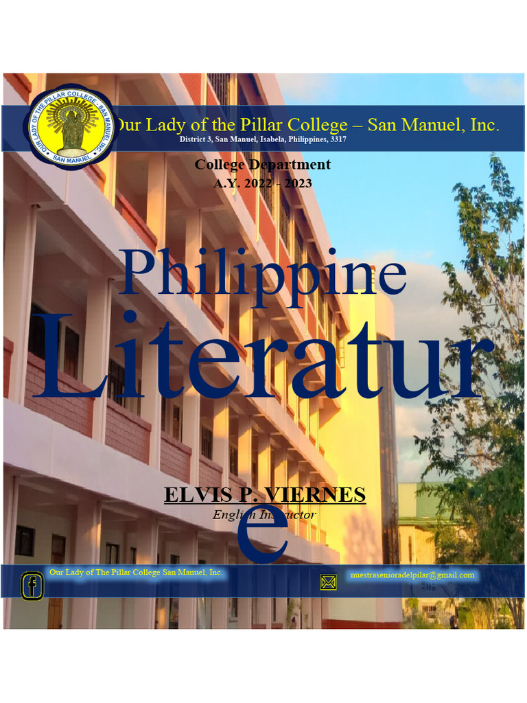 Philippine Literature | PDF | Tagalog Language | Poetry