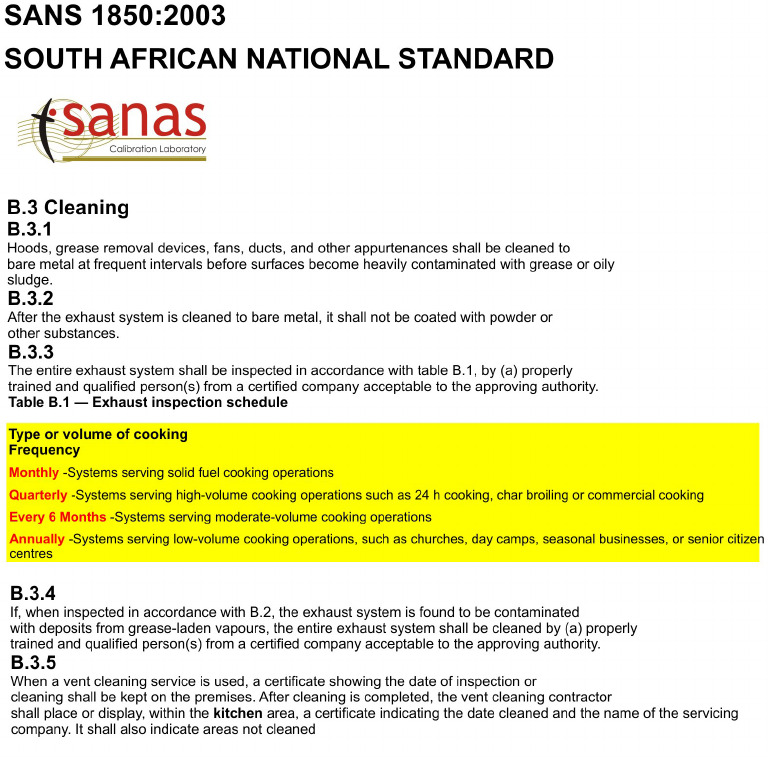 SANS Regulations | PDF