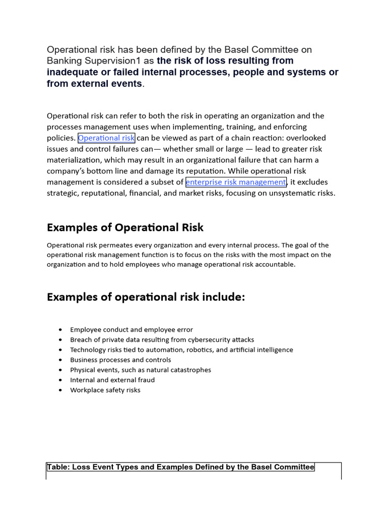 Orm Notes | PDF | Risk | Risk Management