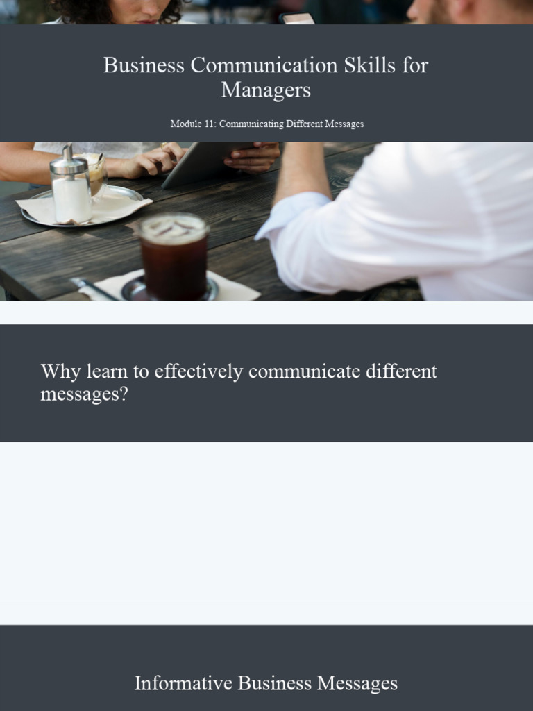 BCommManagers 11 | PDF | Communication | Behavior