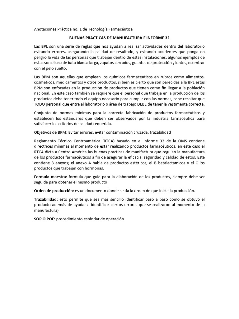 Apuntes de Laboratorio Practica 1 | PDF Apuntes de Laboratorio Practica 1 | PDF
