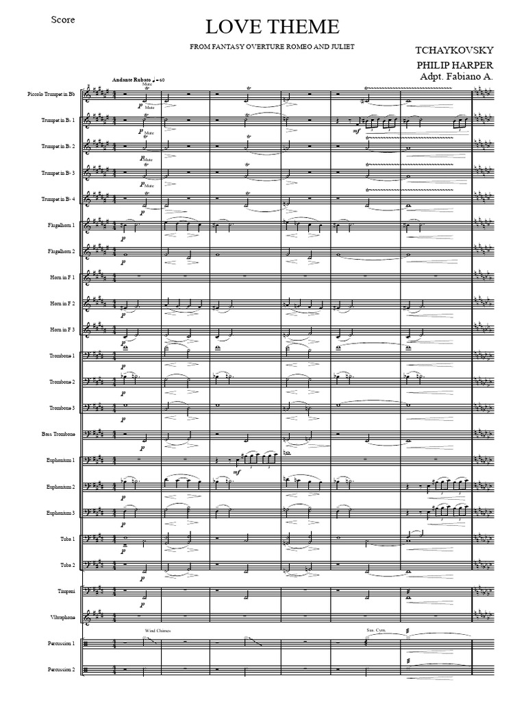 Love Theme - Score | PDF