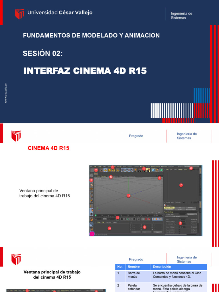 CINEMA 4D INTERFAZ R15 - Tagged | PDF