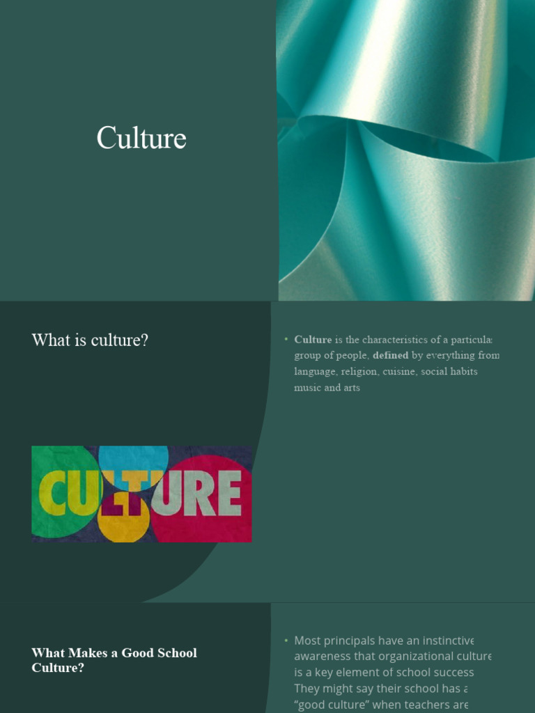 What Is Culture Presentation PDF