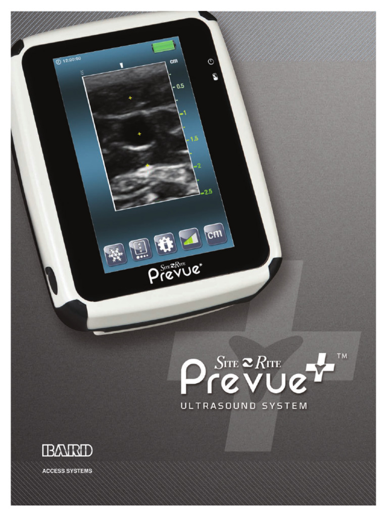Bard - Site Rite - Ultrasound-En | PDF | Medical Ultrasound | Vein