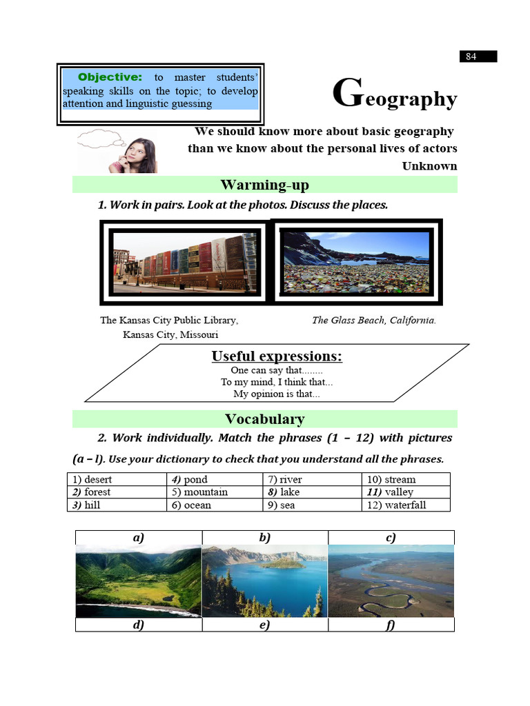 Unit 12. Geography | PDF | Stream | Geography
