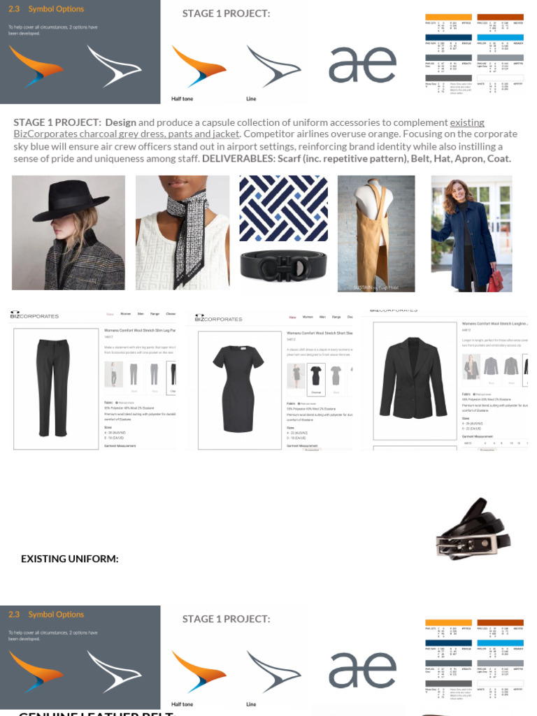 Aug 23 Uniform Concepts | PDF | Embroidery | Scarf