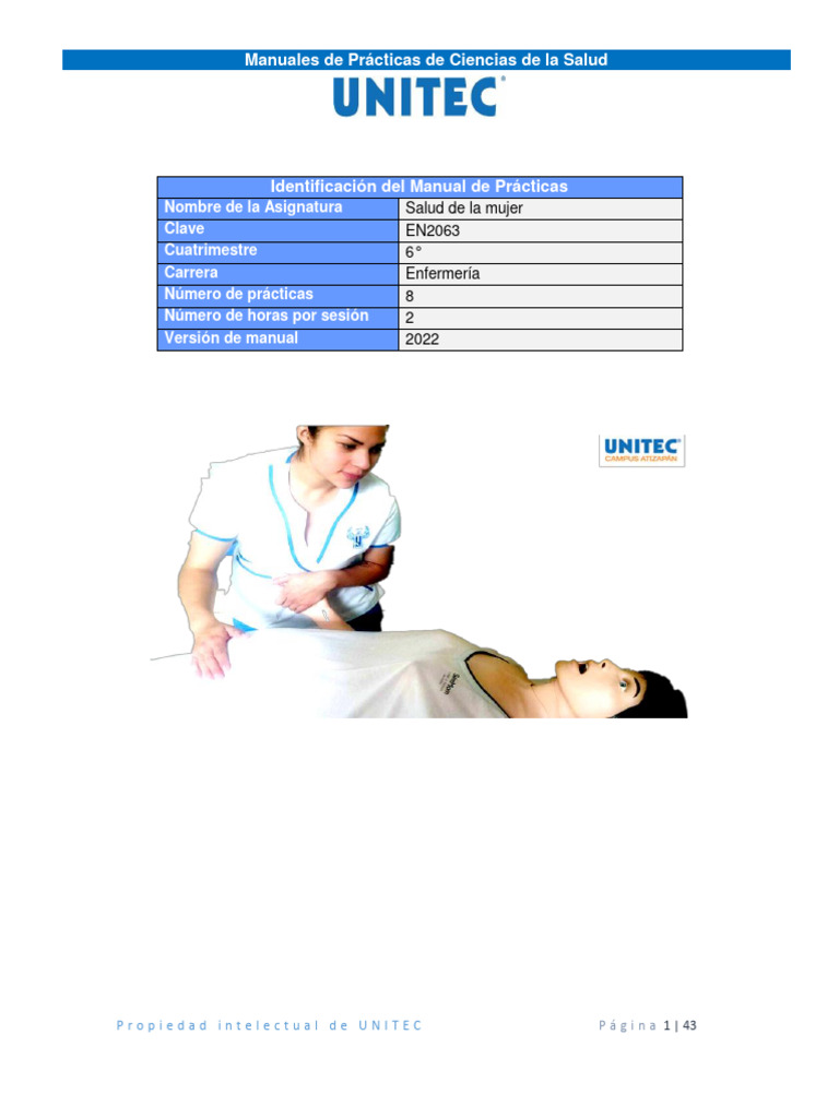 MP Salud de La Mujer 2022 | PDF | Examen físico | Parto