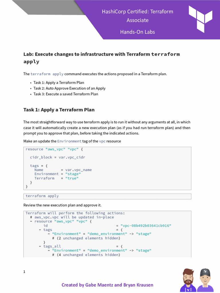 6e Terraform Apply Pdf Computer Engineering Systems Engineering