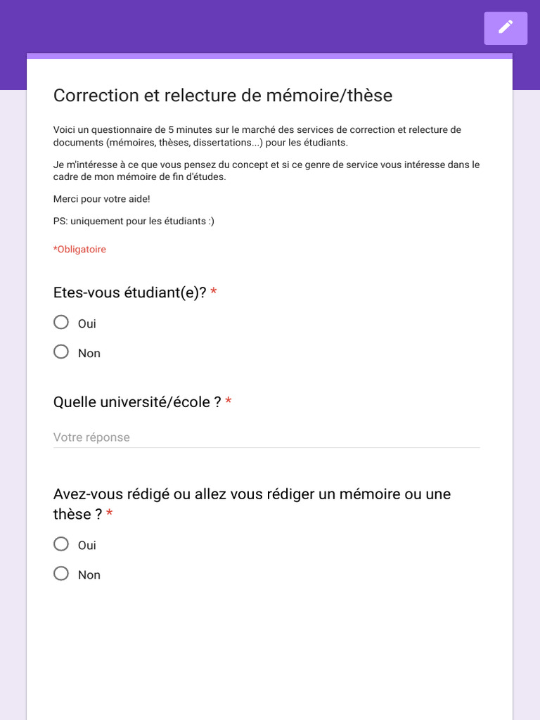 Correction Et Relecture de Mémoire - Thèse | PDF