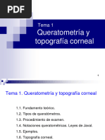Guía Queratometría. | PDF | Córnea | Ojo