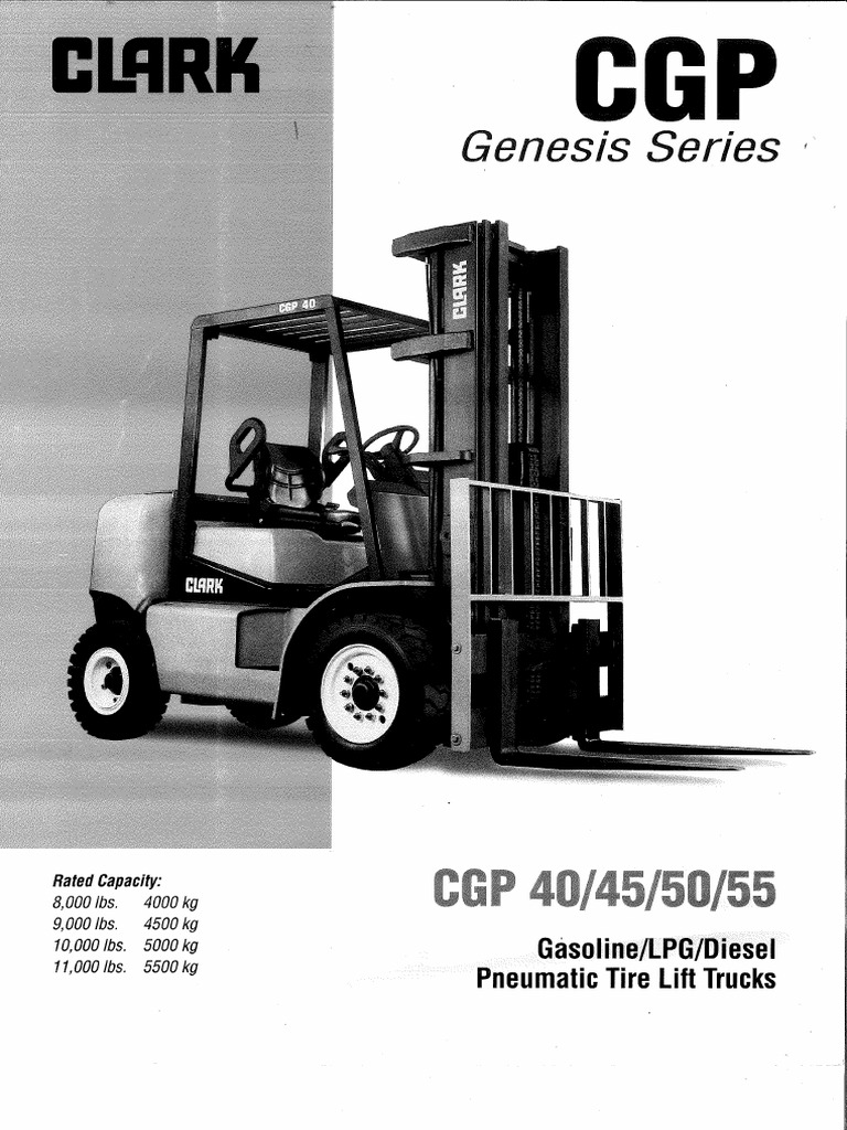 CLARK CGP Genesis Series | PDF