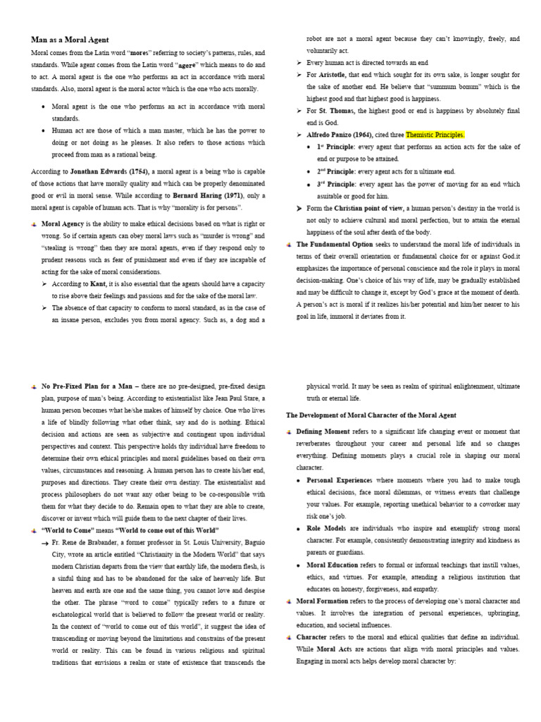 Ethics 2 | PDF | Morality | Virtue