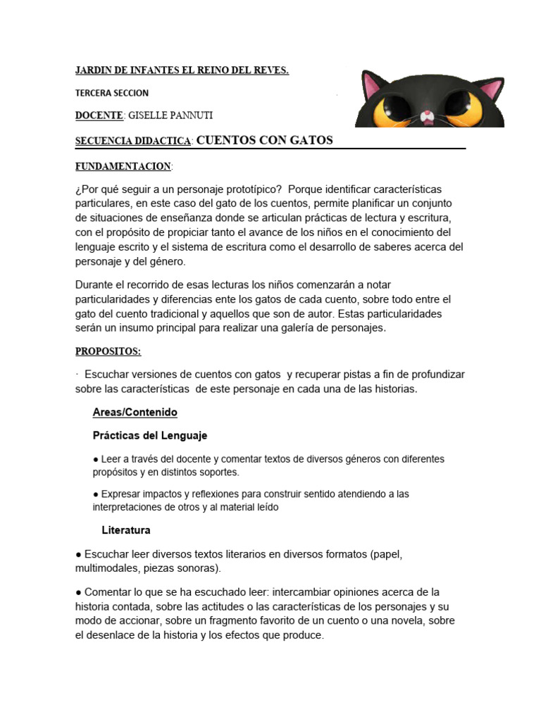 Cuantos Con Gatos | PDF | Cuentos | Gatos