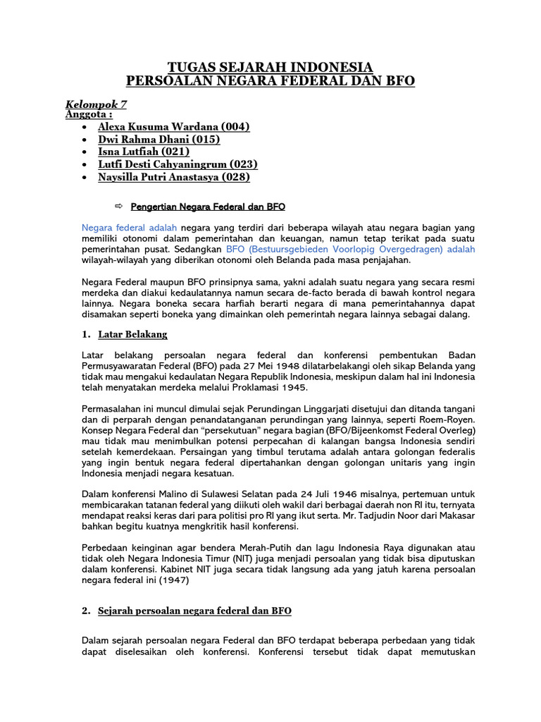 Kel.7 SJRH - Indonesia | PDF