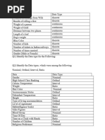 Module-Preliminaries For Data Analysis - Data Science | PDF | Level Of ...