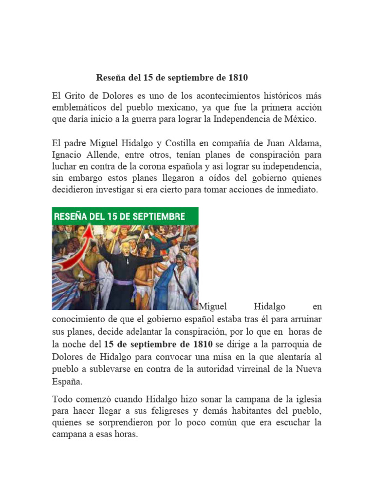 Reseña Independencia | PDF | México Reseña Independencia | PDF | México