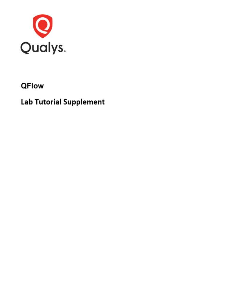 QFlow Lab Supplement | PDF | Cloud Computing | Uniform Resource Identifier