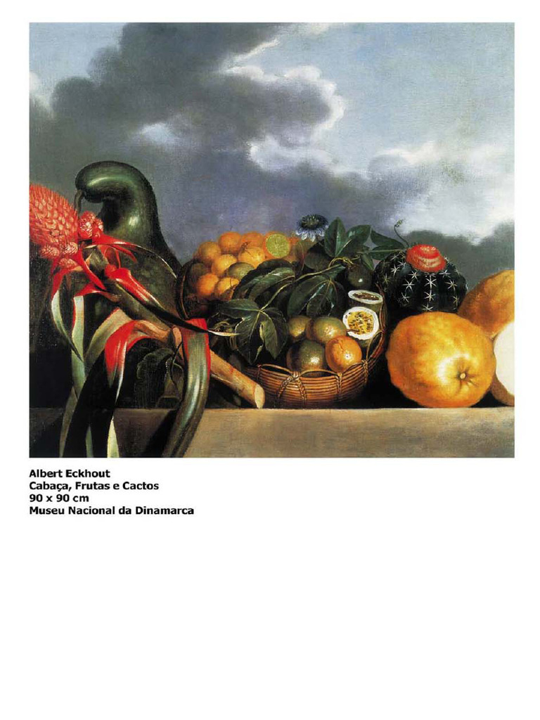 Cabaça, Frutas Cítricas e Cacto - Frente e Verso | PDF