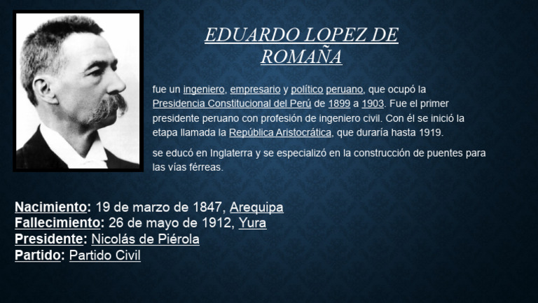 Eduardo Lopez de Romaña | PDF