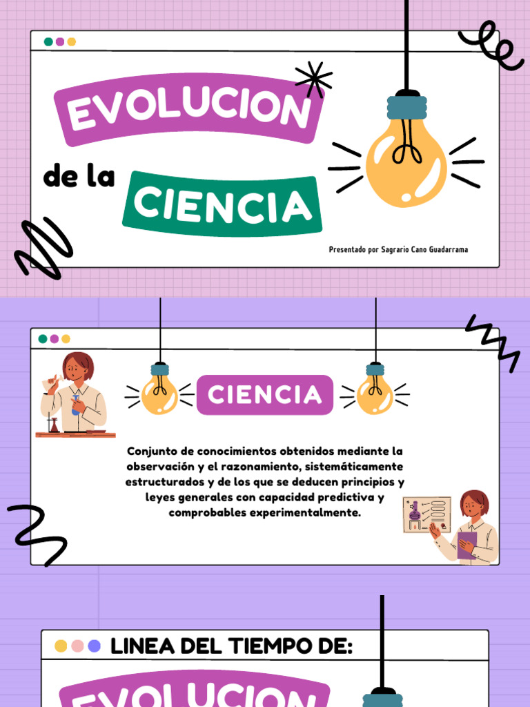 EVOLUCIÓN DE LA CIENCIA | PDF | Science | Heliocentrismo