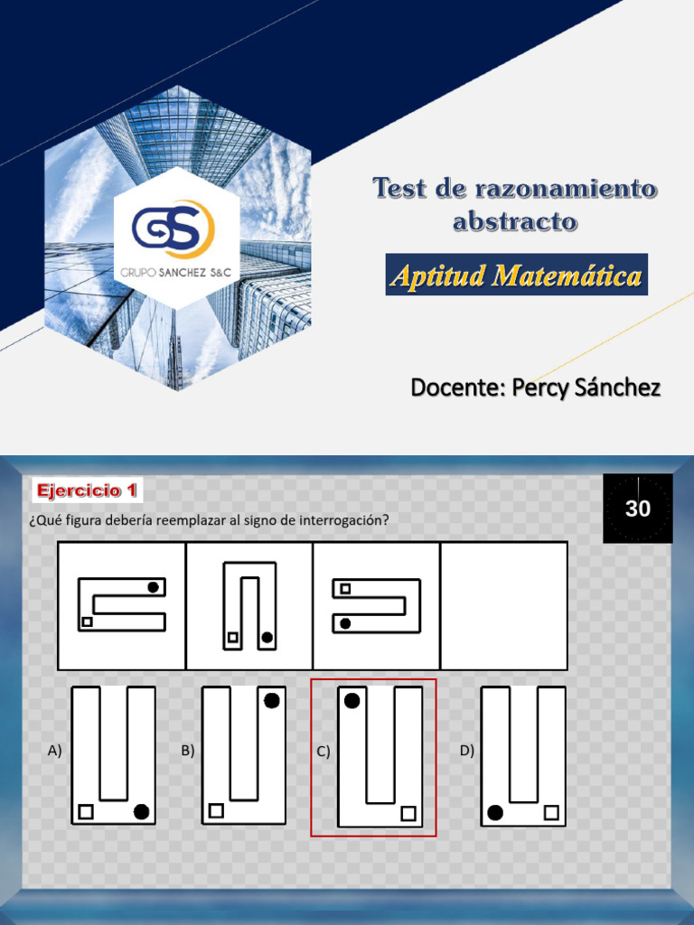 Test de Razonamiento Abstracto y Figuras | PDF