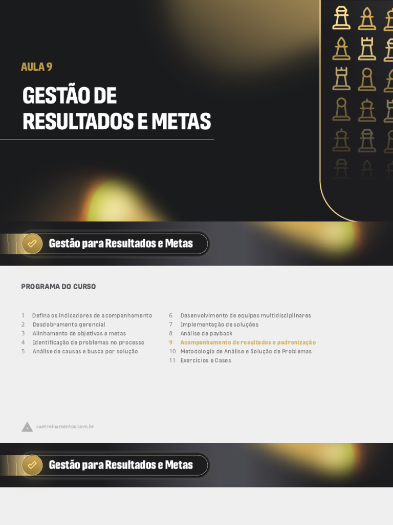 (AULA 9) Gestão para Resultados e Metas | PDF | Business