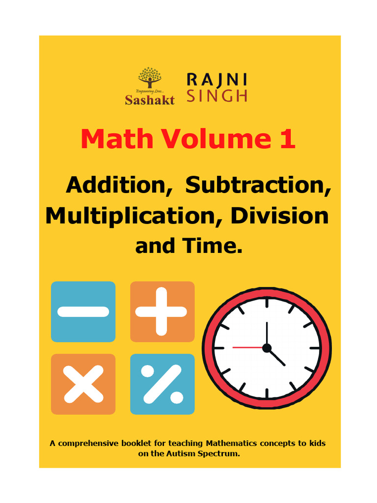 Math Volume 1 | PDF