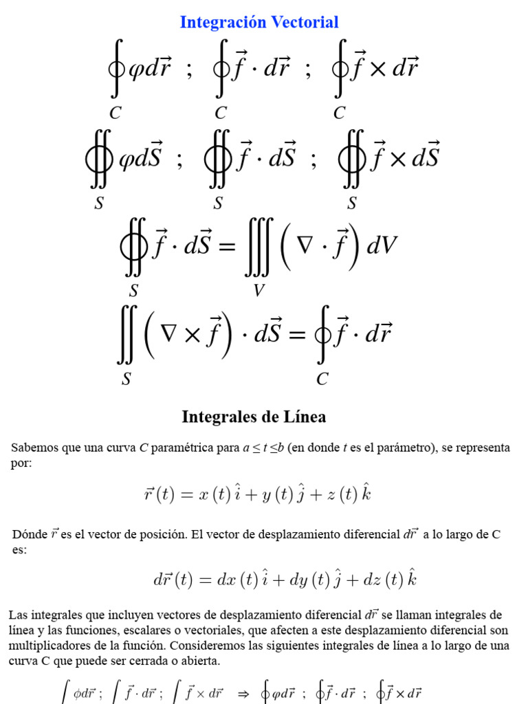 03 Parcial3 Curso Analisis Vectorial | PDF | Vector Euclidiano | Integral