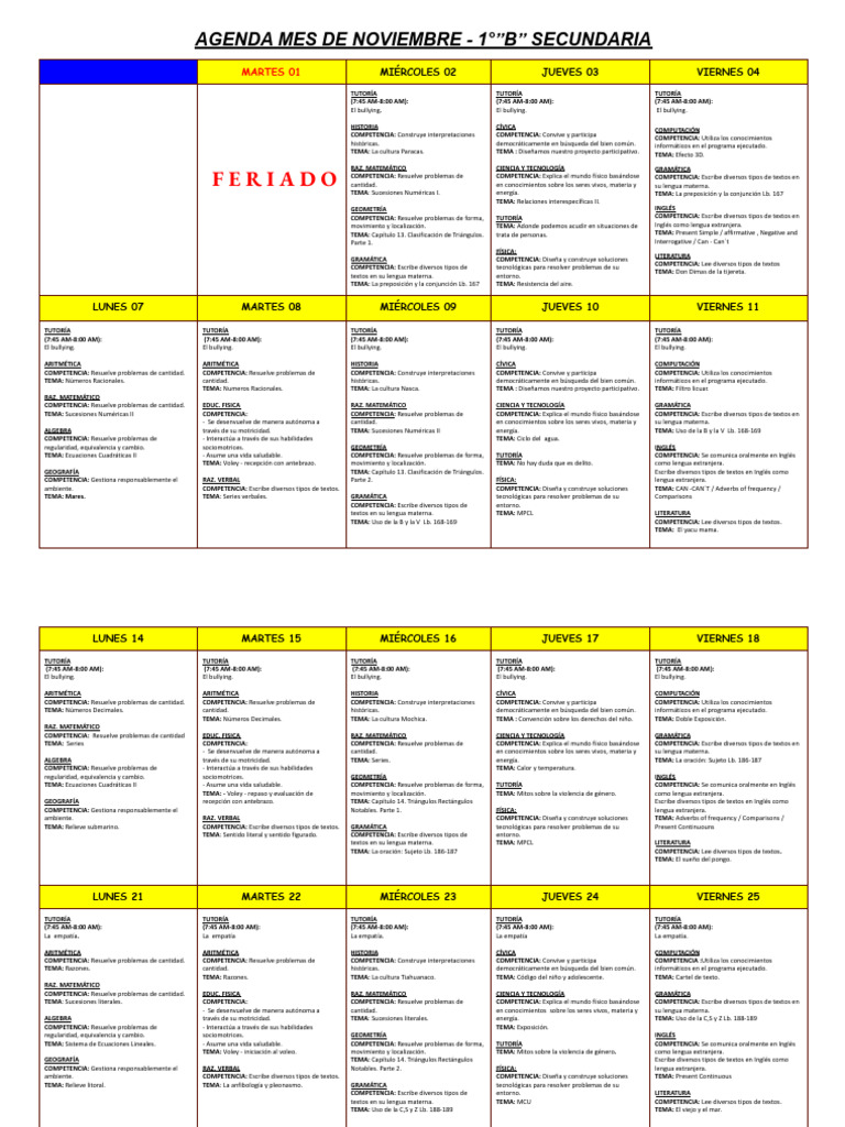 1 B Secundaria | PDF | Álgebra | Ecuaciones