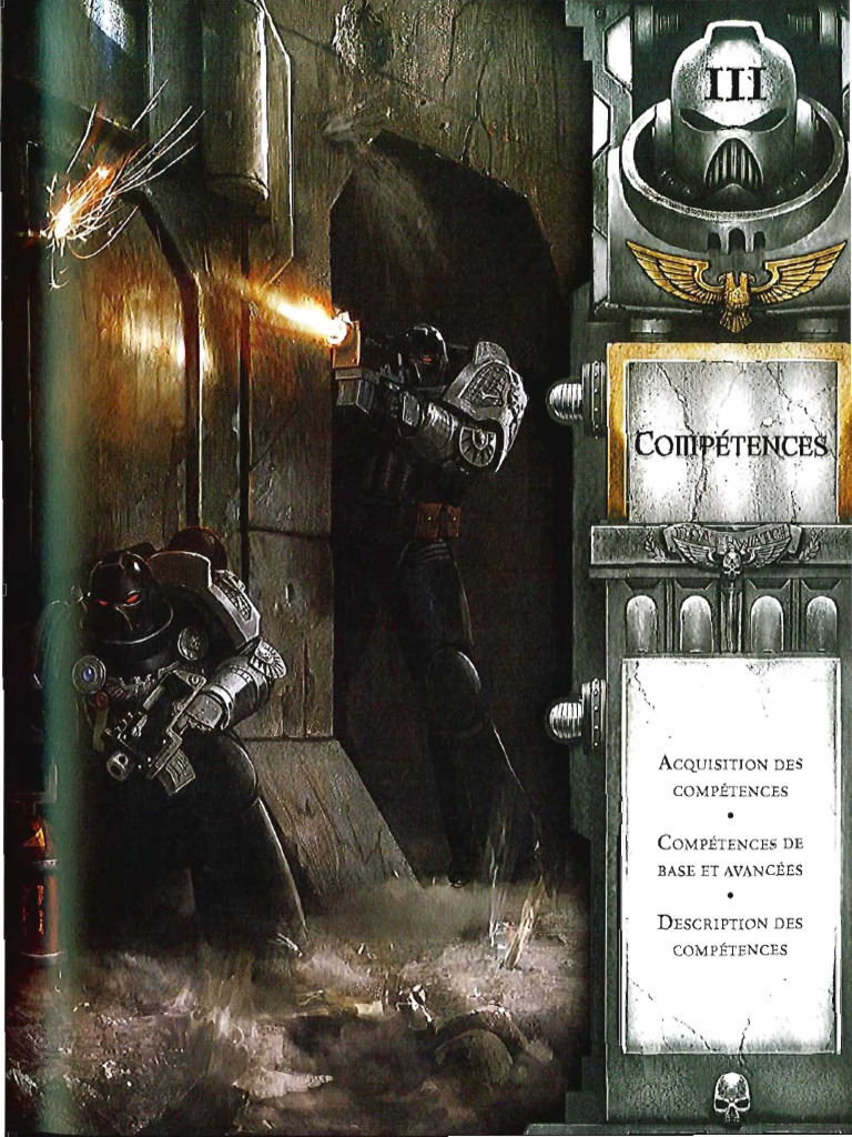 W40K 03-Compétences Deathwatch-K13 | PDF