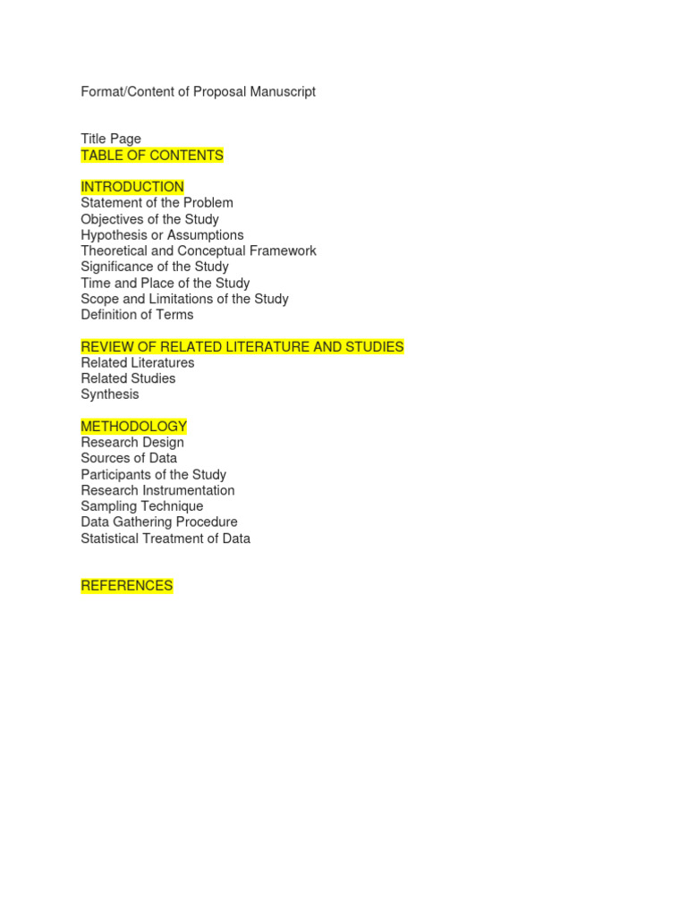 Revised2022Proposal Manuscript Content | PDF