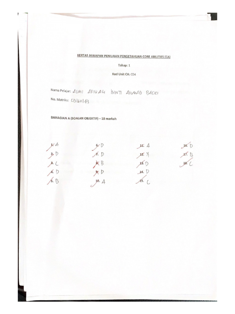 4b-KERTAS JAWAPAN CA04 | PDF