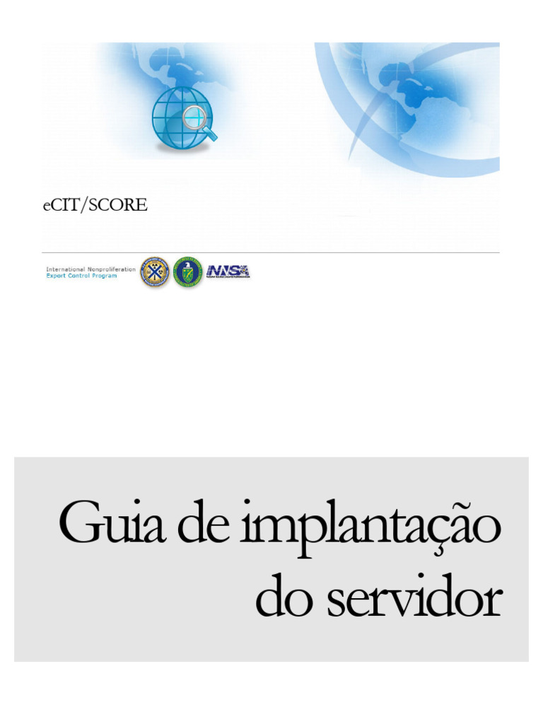 Server Deployment Guide v2 - Portuguese | PDF | Servidor (informática ...