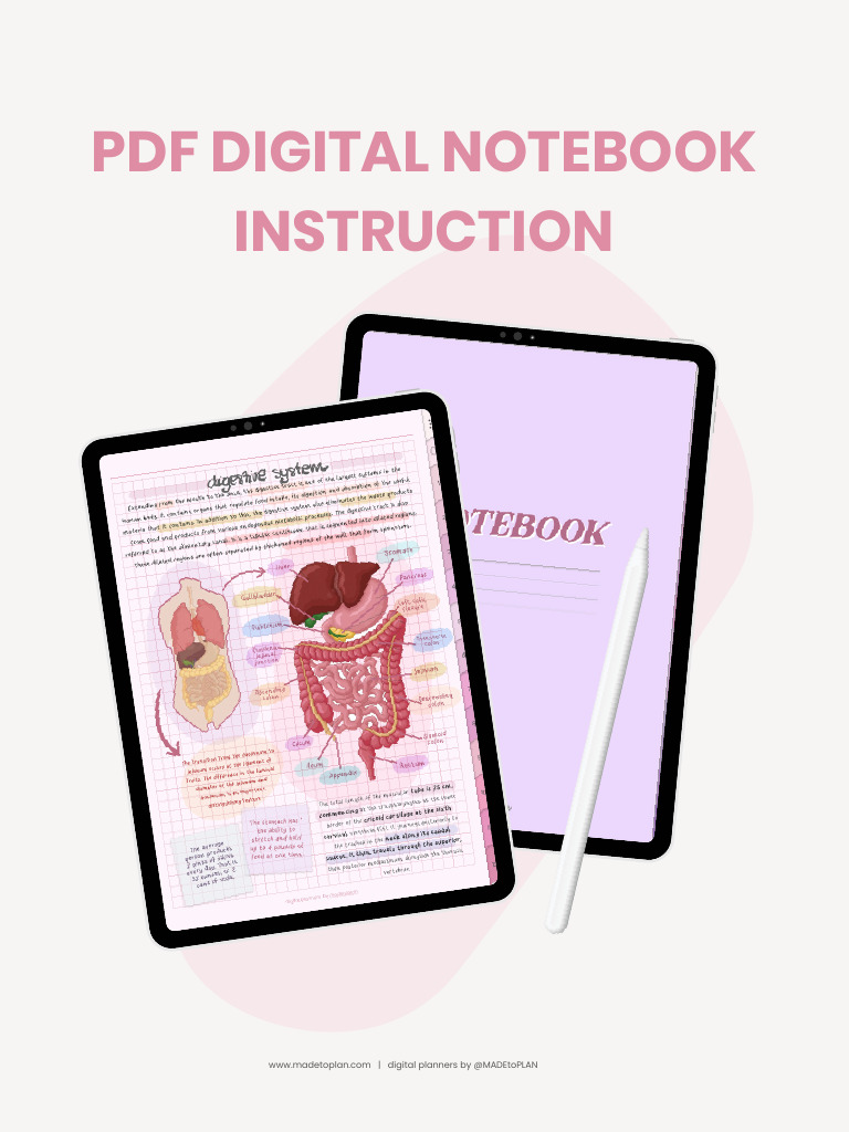 Digital Notebook Instruction + Hello | PDF | Notebook | Icon (Computing)