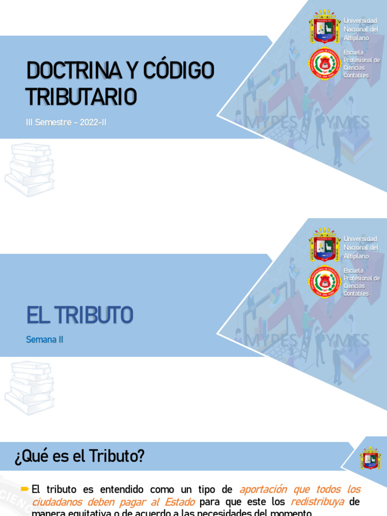 El Tributo: Conceptos y Clasificación | PDF | Cuota | Impuestos