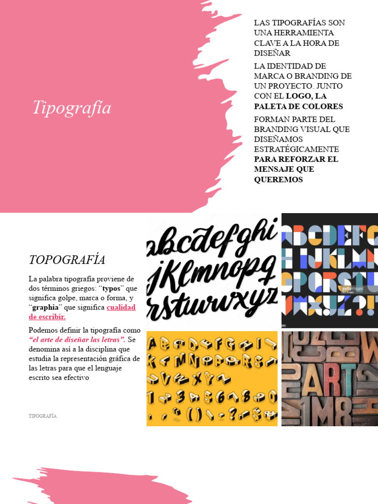 Tipografía | PDF | Tipografía | Microsoft PowerPoint