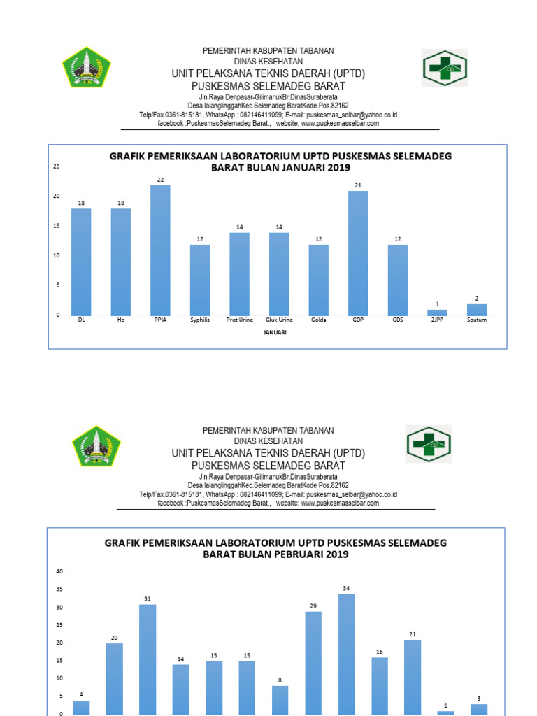 Grafik Pelayanan Di Laboratorium | PDF