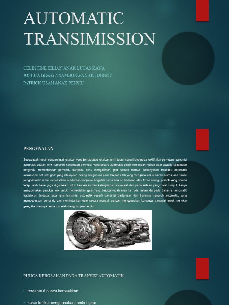 Automatic Transimission | PDF