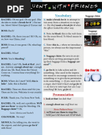 Friends Script. S01E01 | PDF | Friends