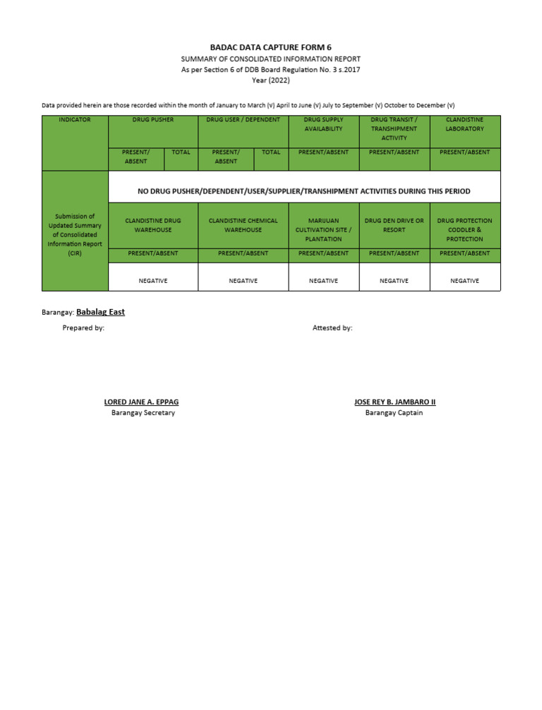 Badac Data Capture 6 1 | PDF