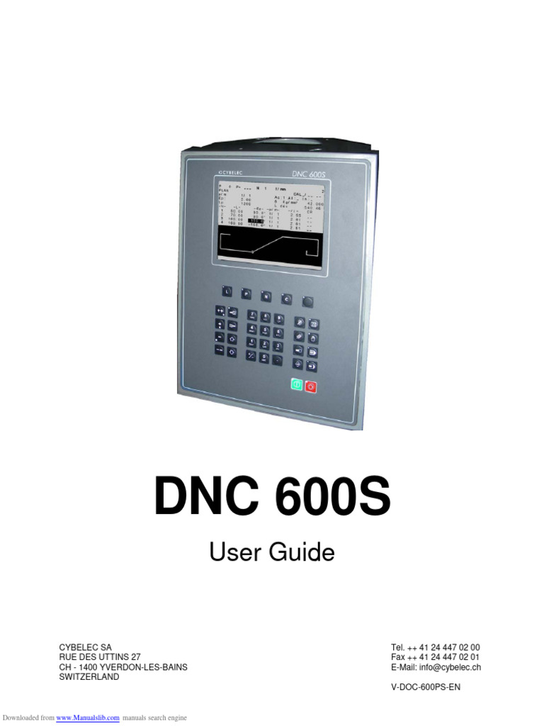 DNC 600s | PDF | Software | Microsoft Windows