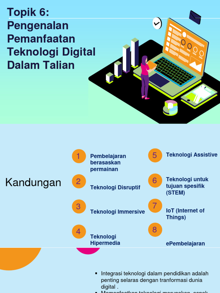 Topik 6: Pengenalan Pemanfaatan Teknologi Digital Dalam Talian | PDF