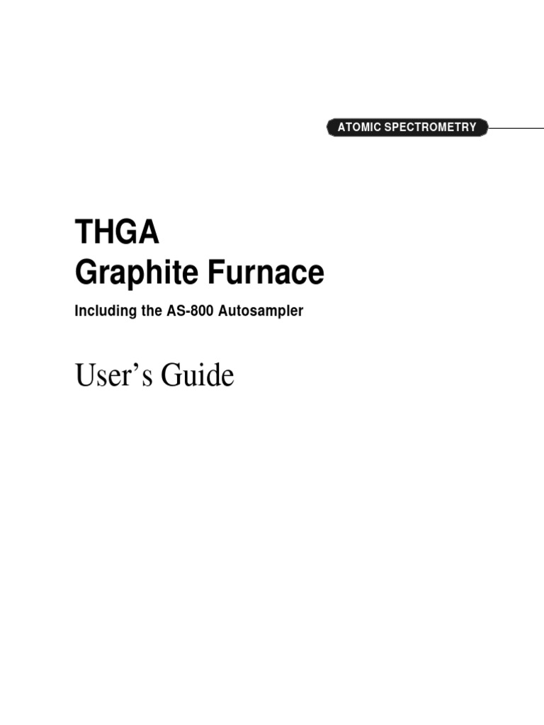 0993-5259 THGA User's Guide | PDF | Pipe (Fluid Conveyance) | Physical ...