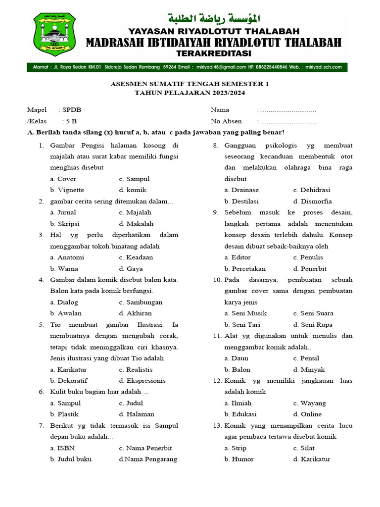 Soal Bu nina.docx | PDF