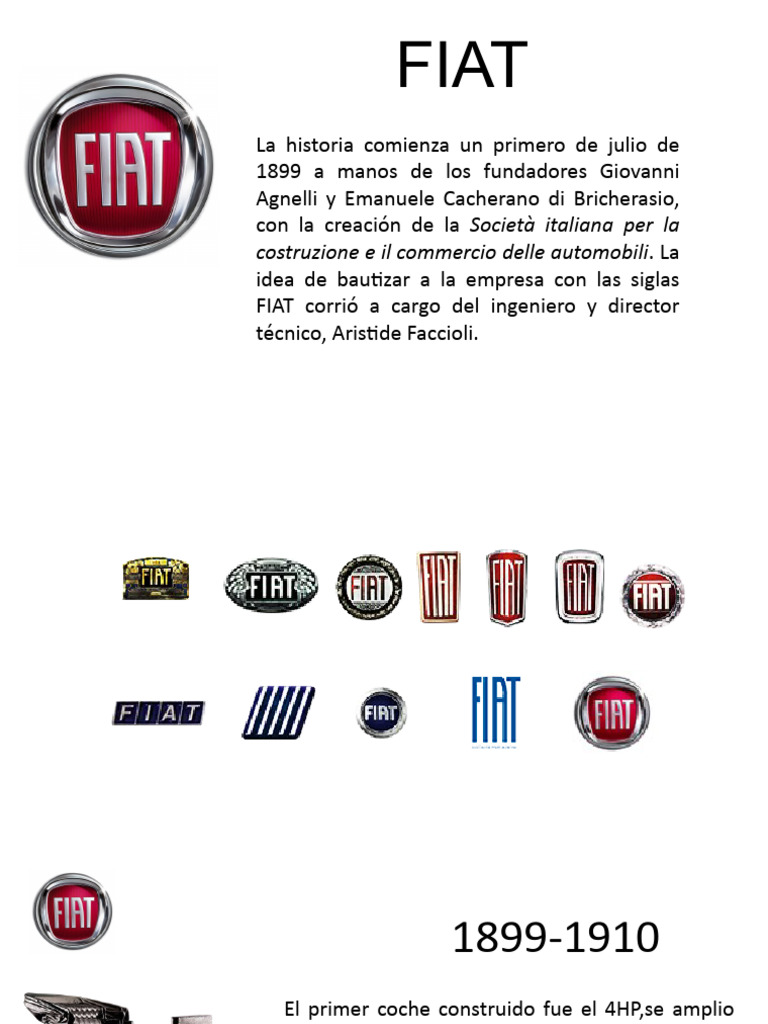 Historia de Fiat | PDF