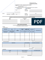 SALN Form Sample and Guidelines 2023 | PDF | Net Worth | Financial ...