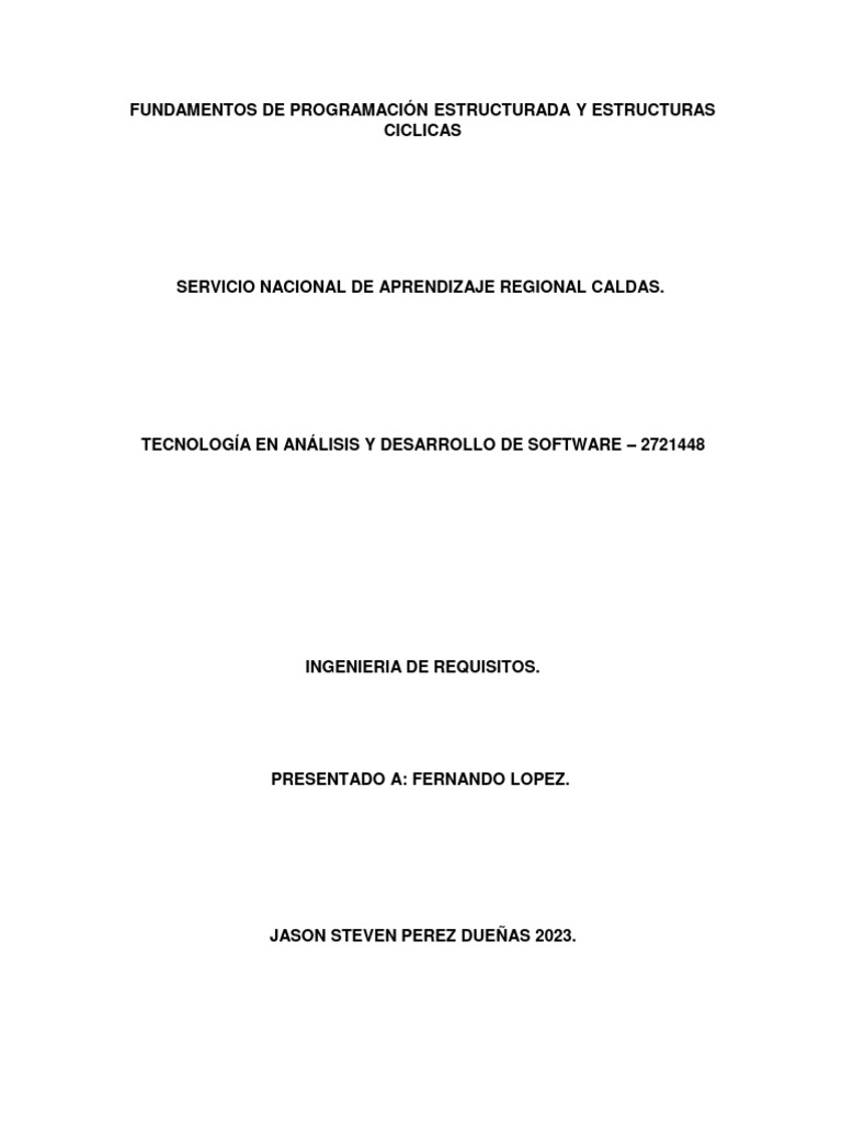 Estructuras Ciclicas Descargar Gratis Pdf Programación De